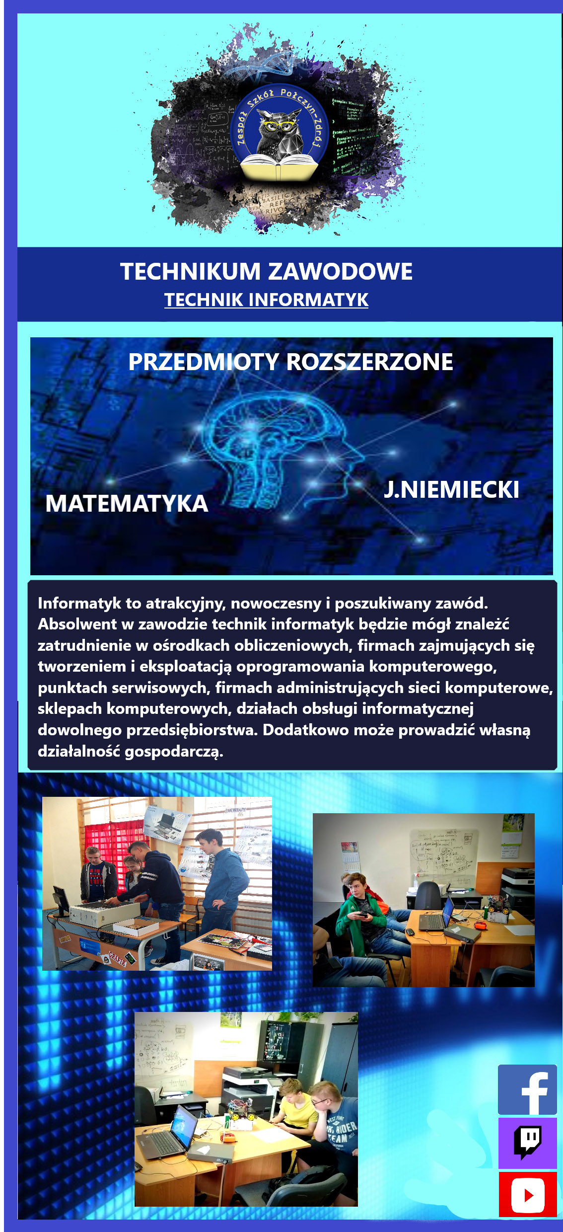 Technik informatyk – Zespół Szkół